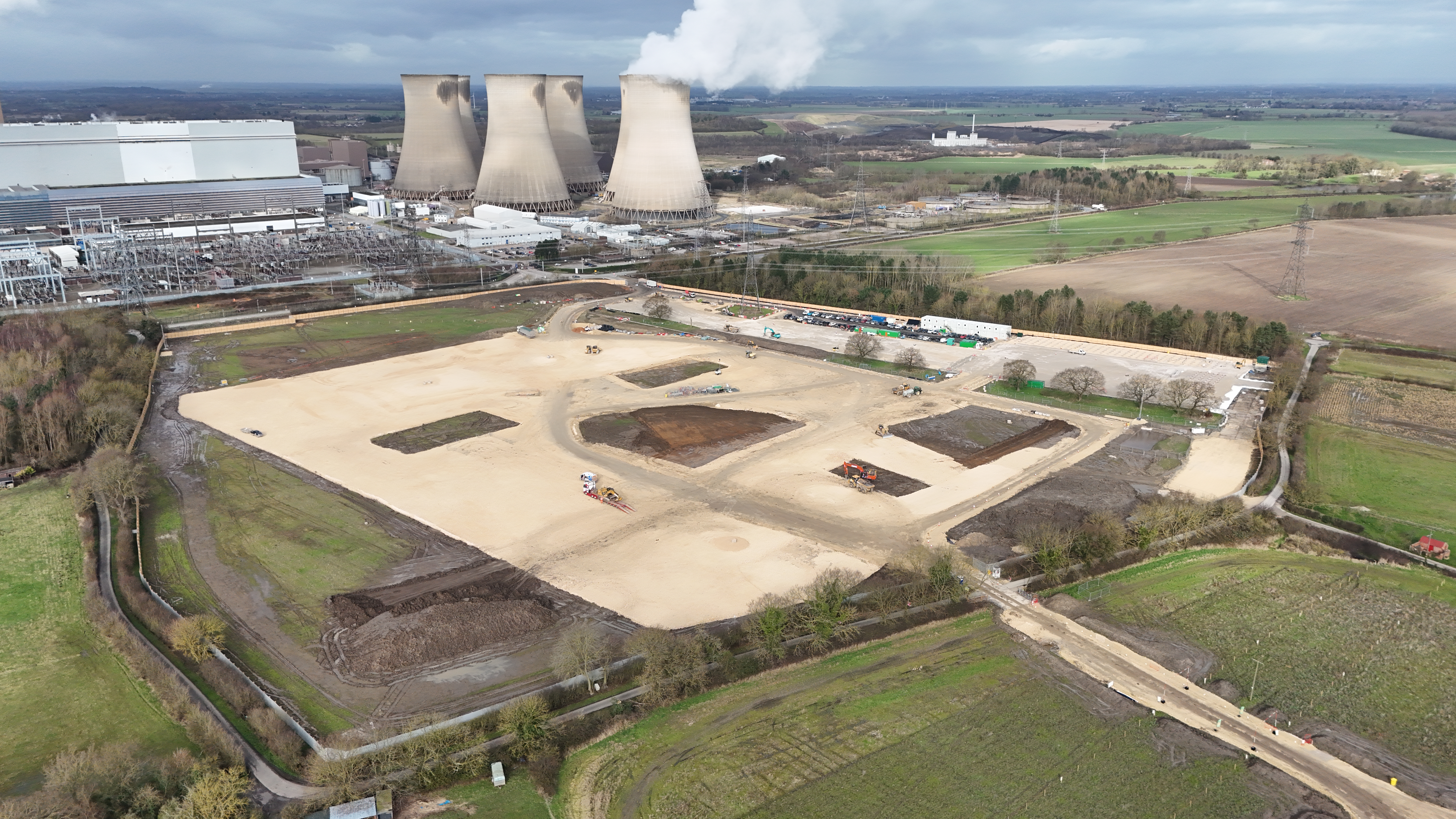 Wren Hall Converter Station early works construction update | EGL2