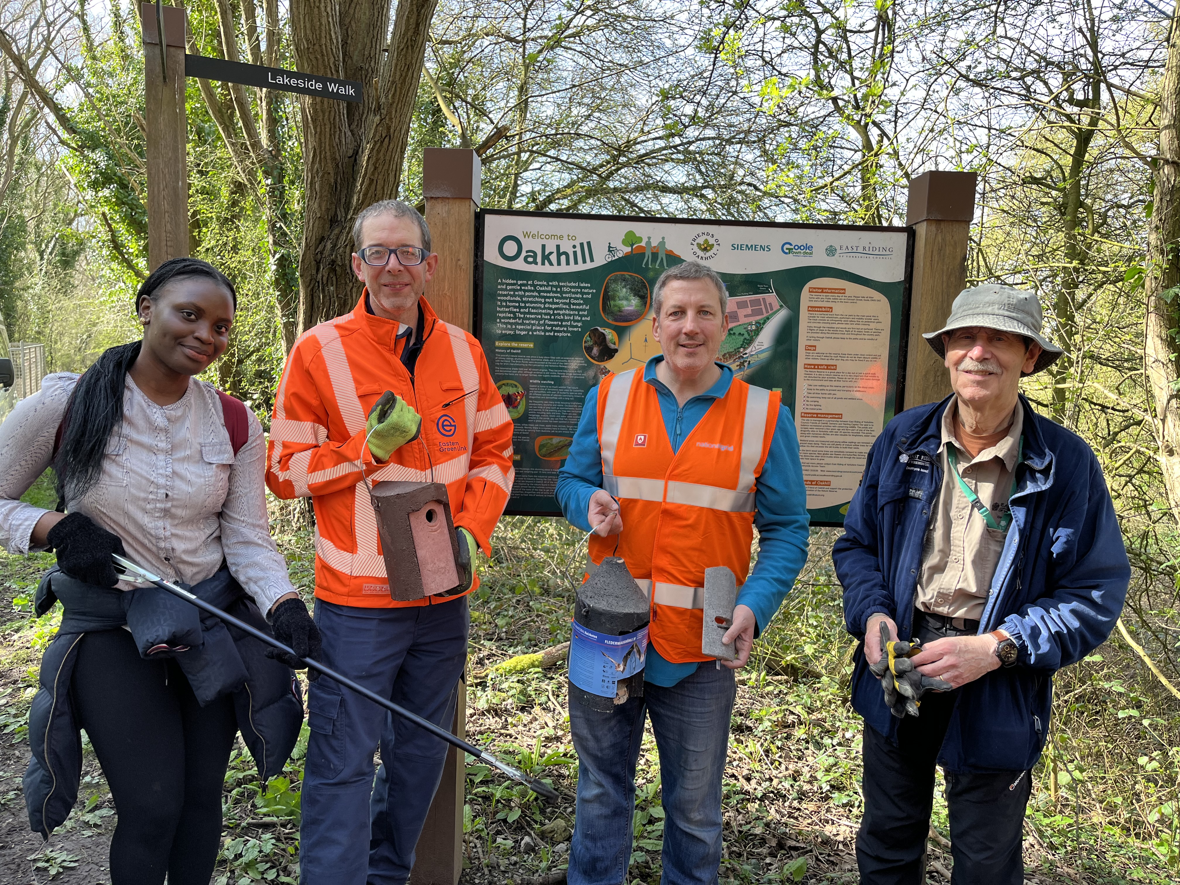 Eastern Green Link 2 helps tidy up the ‘Green Lung of Goole’ | EGL2